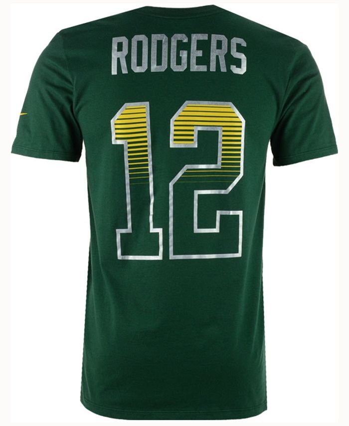 Nike Men's Aaron Rodgers Green Bay Packers Pride Modern 1.0 T-Shirt ...
