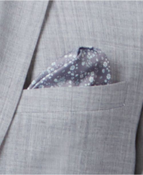 Bar III Men's Light Gray Slim Fit Suit Separates, Created for Macy's ...