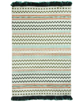 Jessica Simpson Razzel 20" x 32" Cotton Accent Rug - Macy's