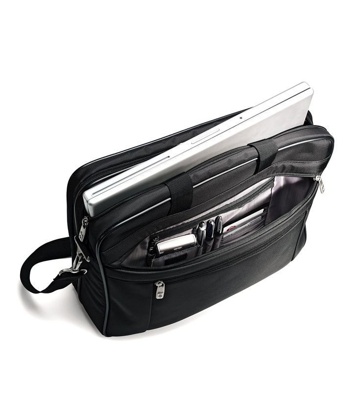 Samsonite Classic Two Gusset Toploader Laptop Briefcase - Macy's