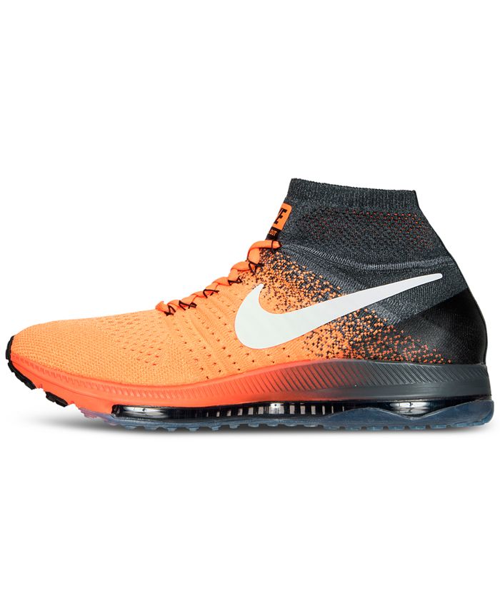 Nike Men's Zoom All Flyknit Running Sneakers from Finish Line - Macy's
