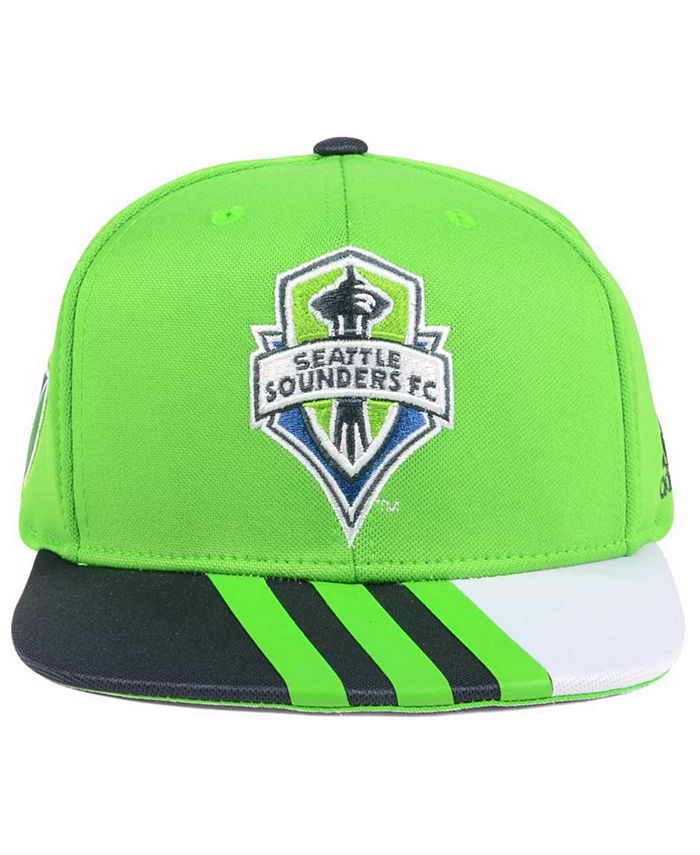 adidas Seattle Sounders FC Authentic Team Snapback Cap - Macy's