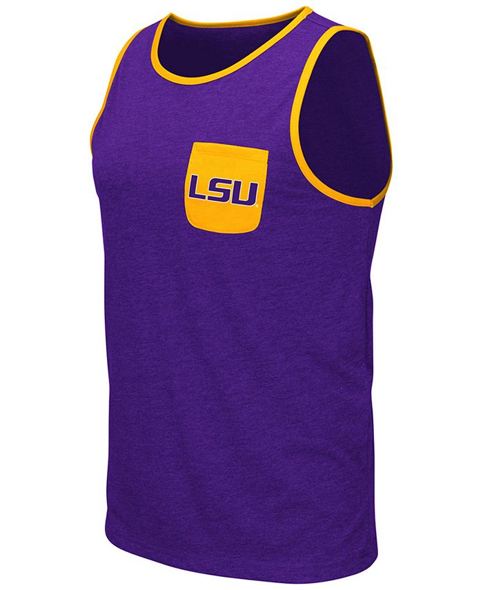 Colosseum Men's LSU Tigers Babka Pocket Tank - Macy's