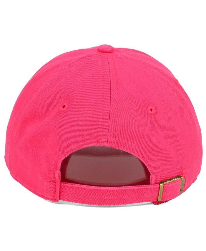 '47 Brand Women's Los Angeles Dodgers Pink/White Clean Up Cap - Macy's