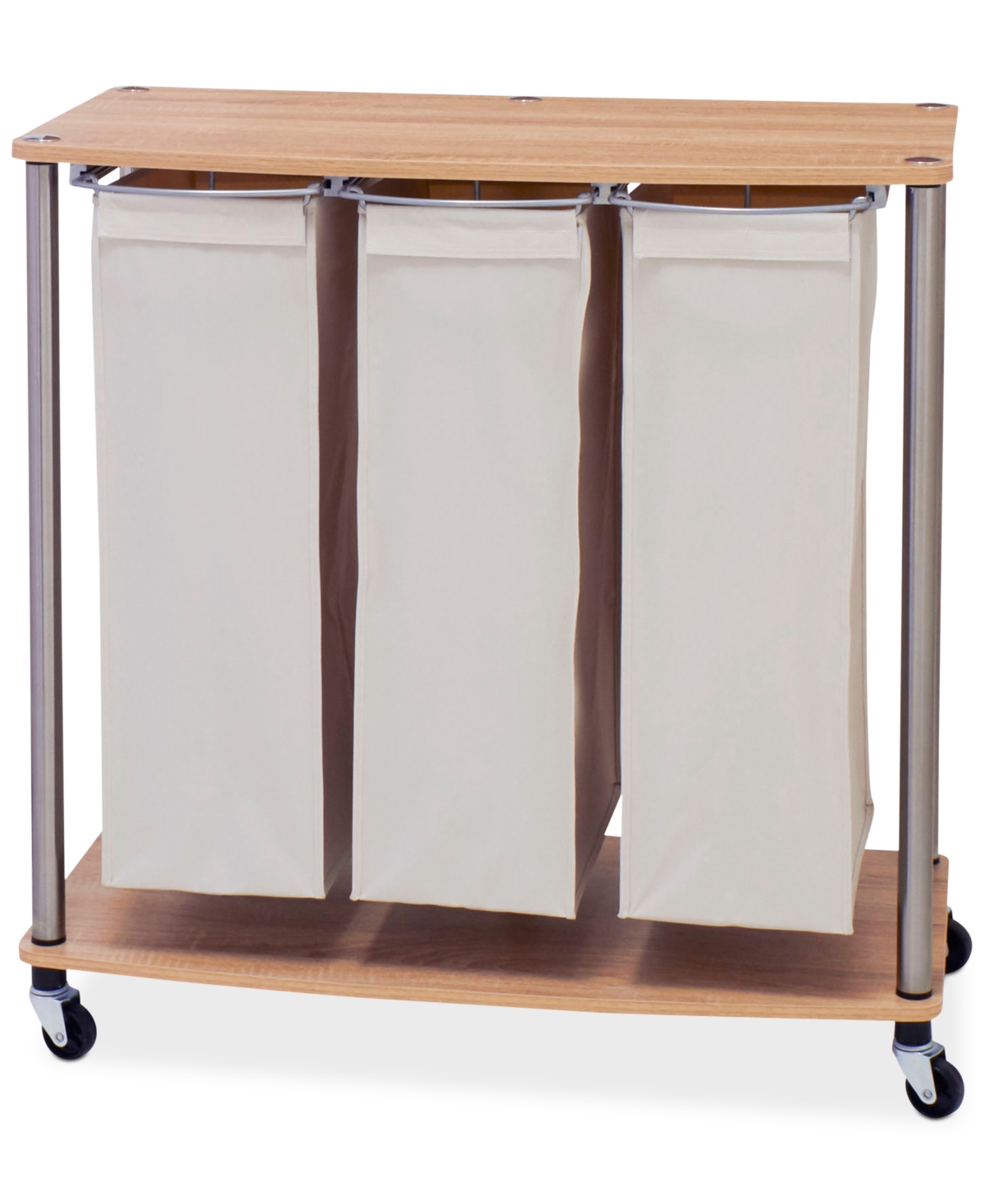 Click here for Household Essentials 3-Bag Laundry Sorter - Natura... prices