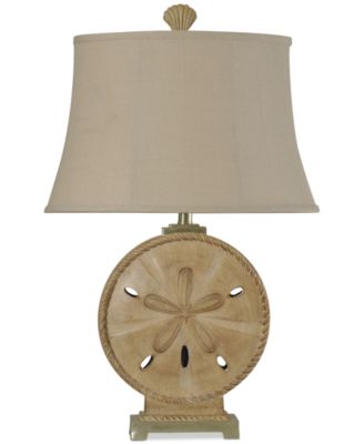 StyleCraft Sand Dollar Table Lamp - Macy's