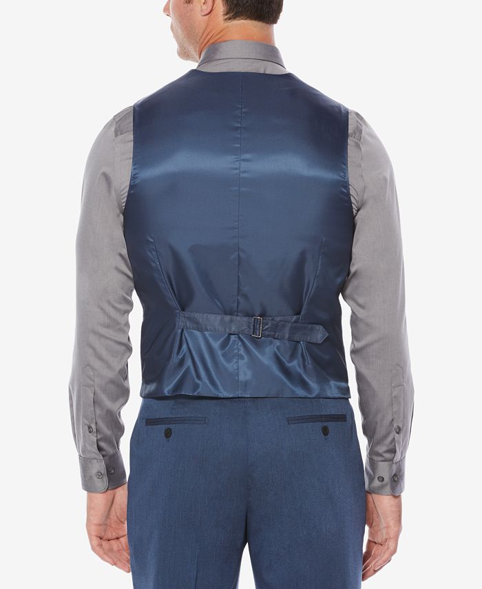 Perry Ellis Men's Classic-Fit Chambray Vest - Macy's