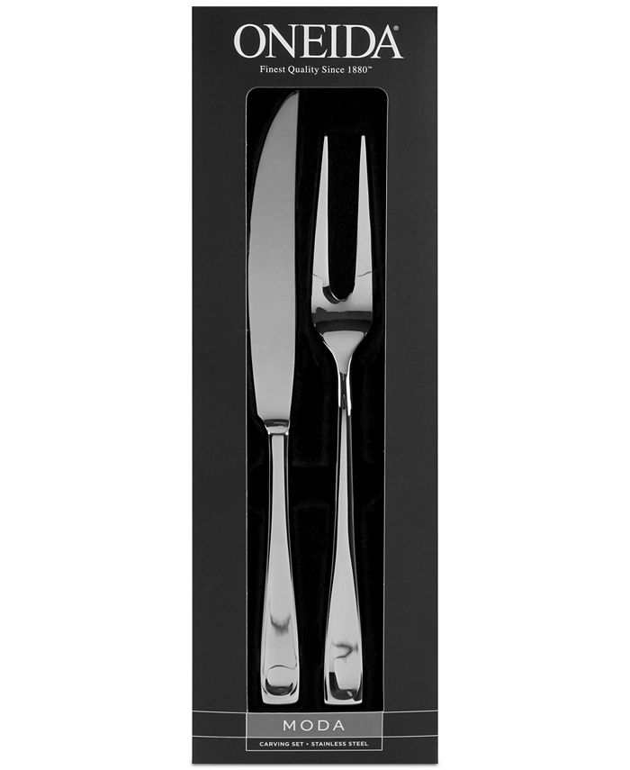 Oneida Moda 2-Pc. Carving Set - Macy's
