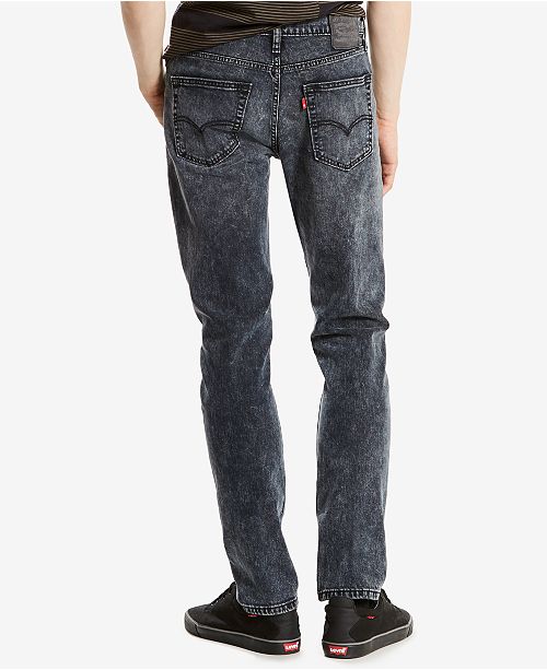 Levi's 511™ Slim Fit Light Acid Wash Jeans - Jeans - Men - Macy's