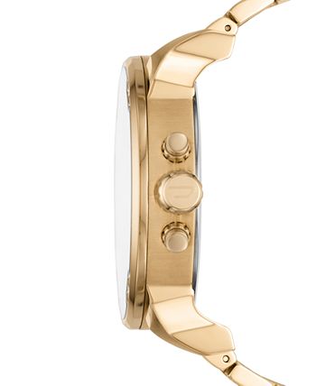 Diesel Men's Chronograph Mr. Daddy 2.0 Gold-Tone Stainless Steel ...