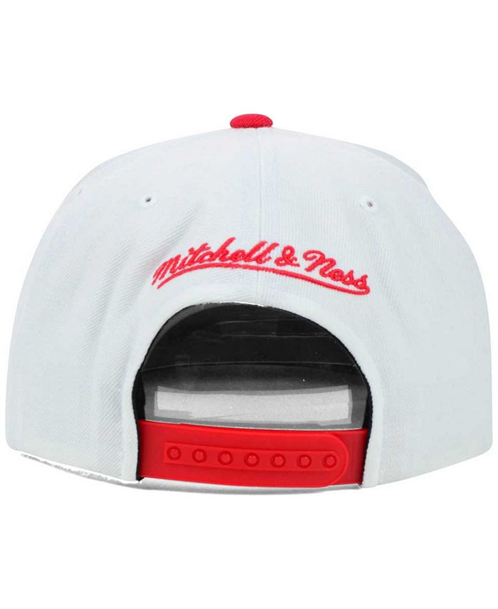 Mitchell & Ness Houston Rockets XL Logo Snapback Cap - Macy's