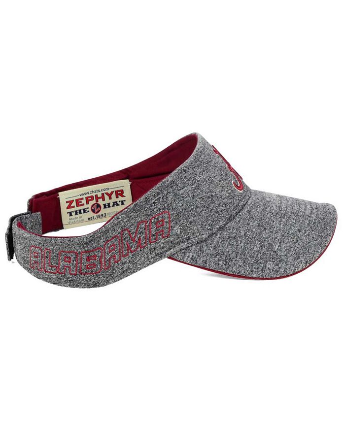 Zephyr Alabama Crimson Tide Slice Visor - Macy's