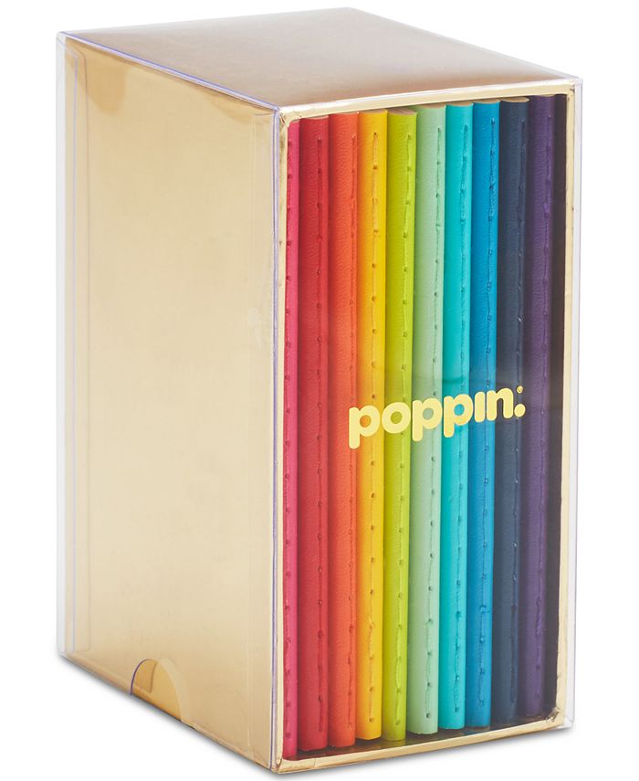 Poppin 10-Pc. Soft-Cover Notebook Set - Macy's