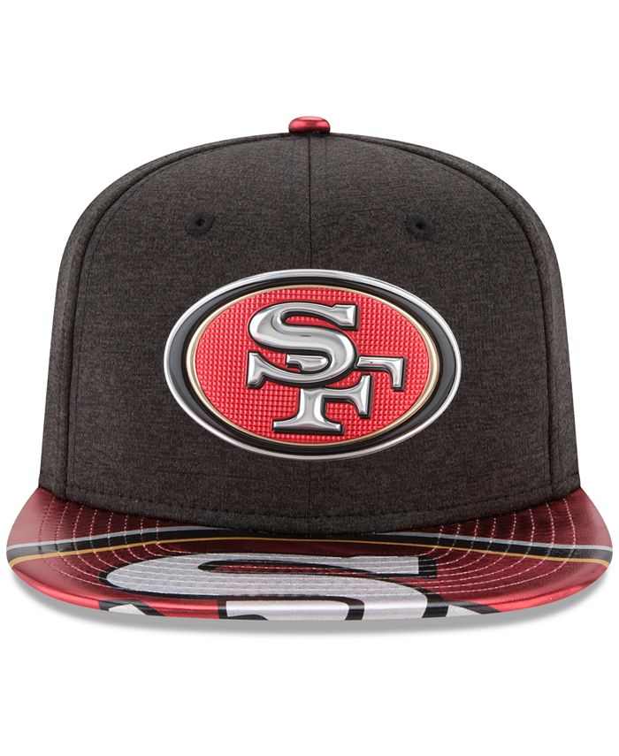 New Era San Francisco 49ers 2017 Draft 9FIFTY Snapback Cap - Macy's
