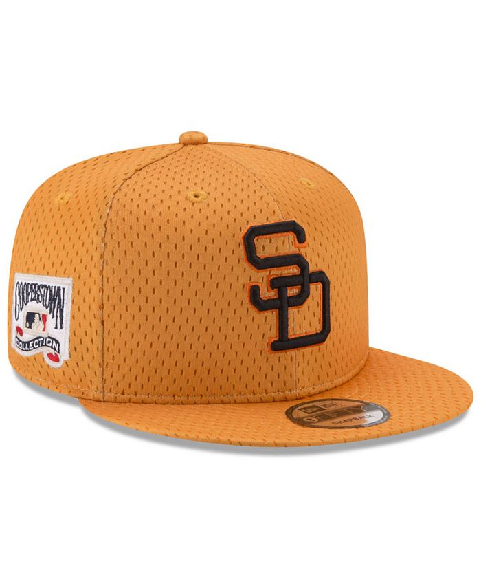 New Era San Diego Padres Coop Mesh Authentic 9FIFTY Snapback Cap - Macy's