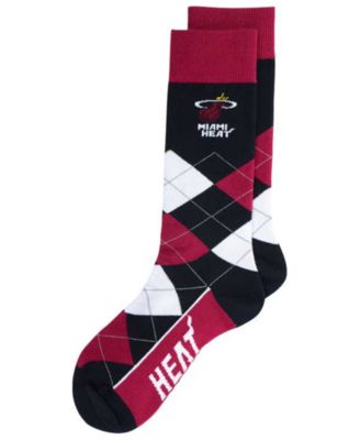 For Bare Feet Miami Heat Argyle Dress Socks - Macy's