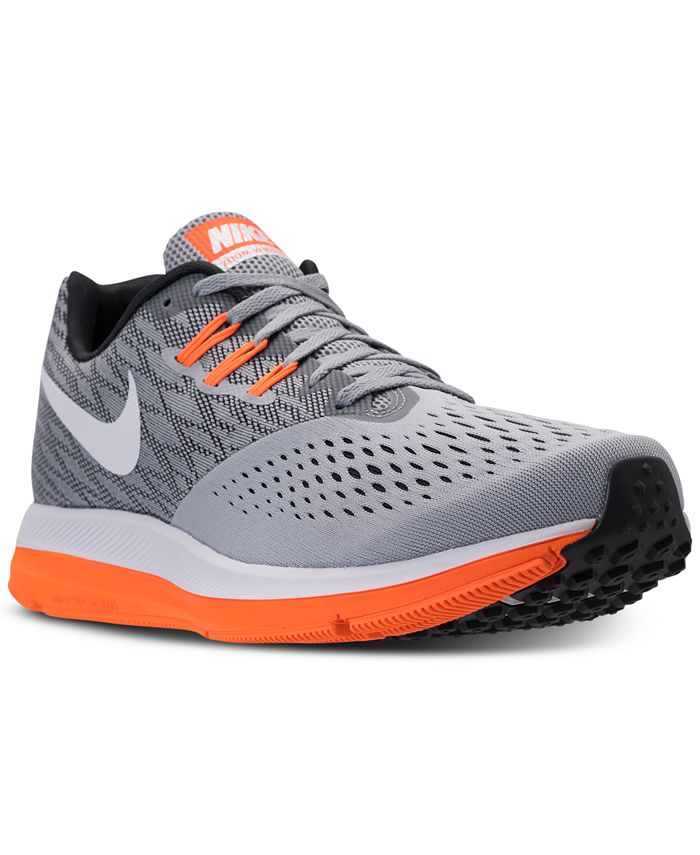 Nike Men's Air Zoom Winflow 4 Running Sneakers from Finish Line - Macy's
