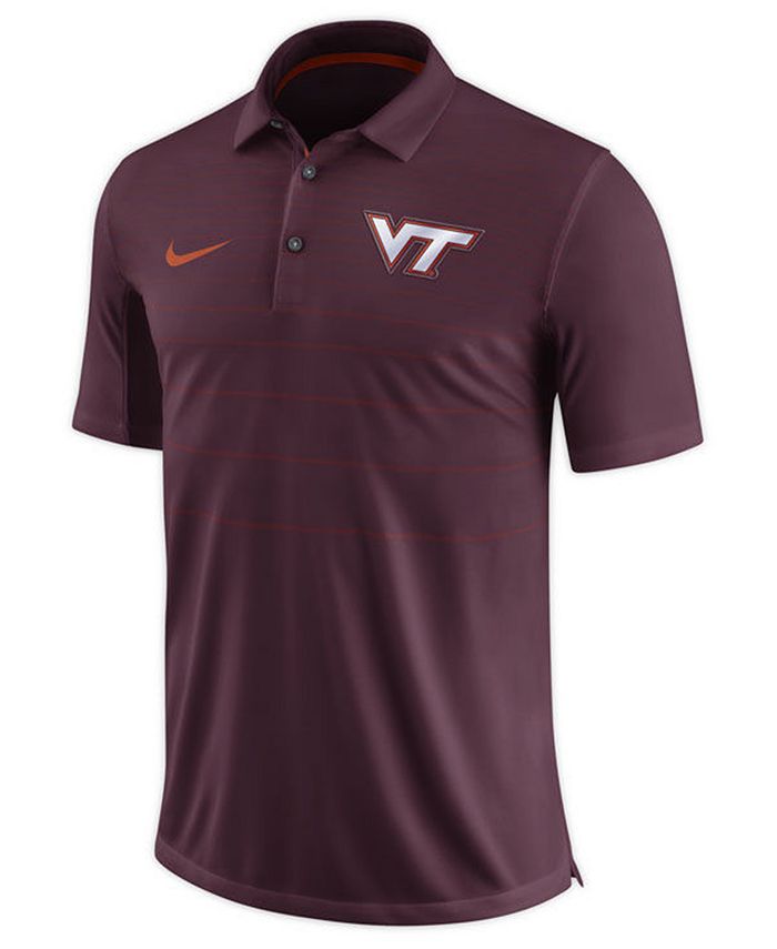 Nike Men's Virginia Tech Hokies Early Season Coach Polo - Macy's