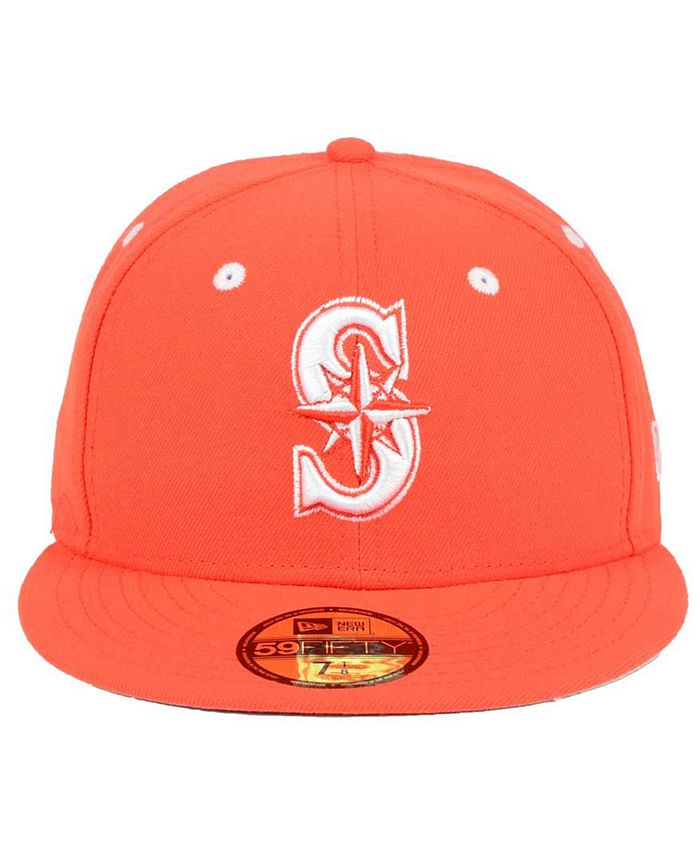 New Era Seattle Mariners Pantone Collection 59FIFTY Cap - Macy's