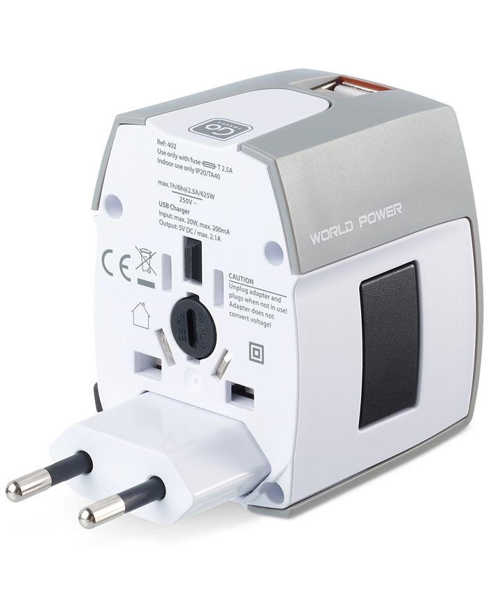 Go Travel Worldwide USB Adapter - Macy's