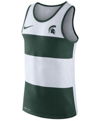 Nike Men's Michigan State Spartans Team Stripe Tank - Macy's