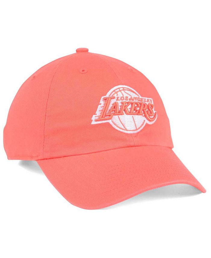 '47 Brand Los Angeles Lakers Pastel Rush CLEAN UP Cap - Macy's