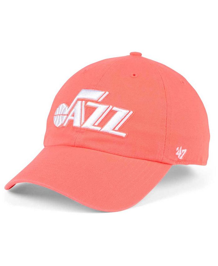 '47 Brand Utah Jazz Pastel Rush CLEAN UP Cap - Macy's