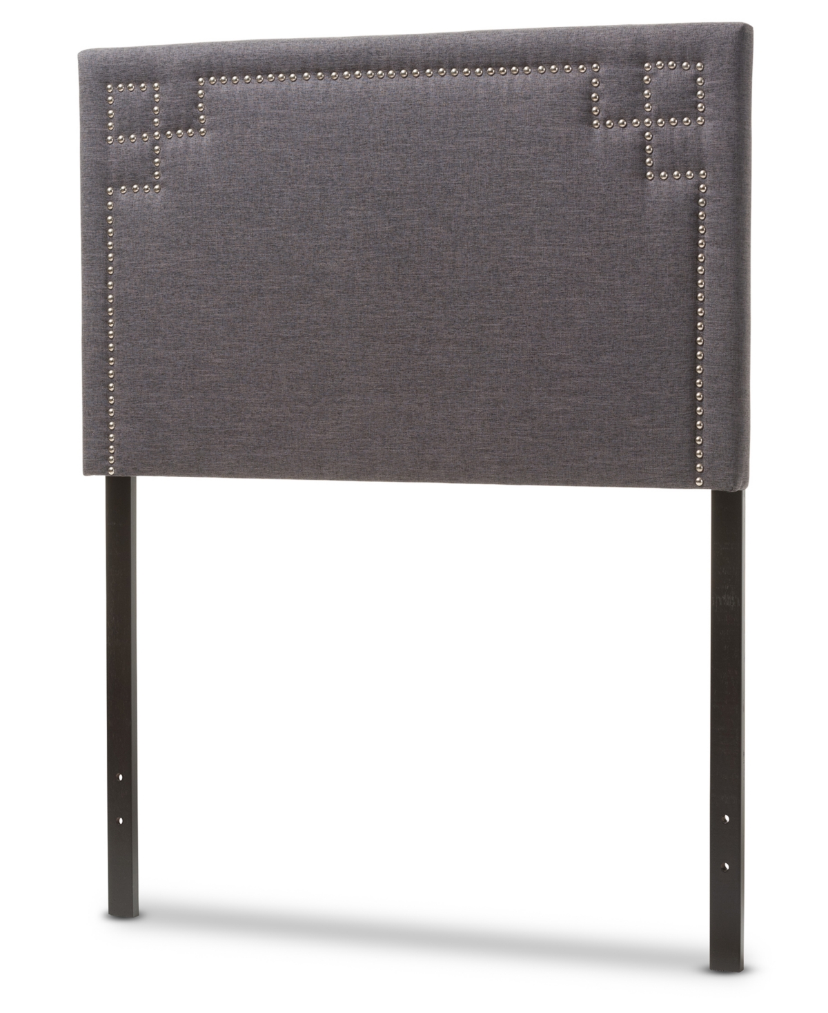 Click here for Geneva Twin Headboard - Dark Grey prices