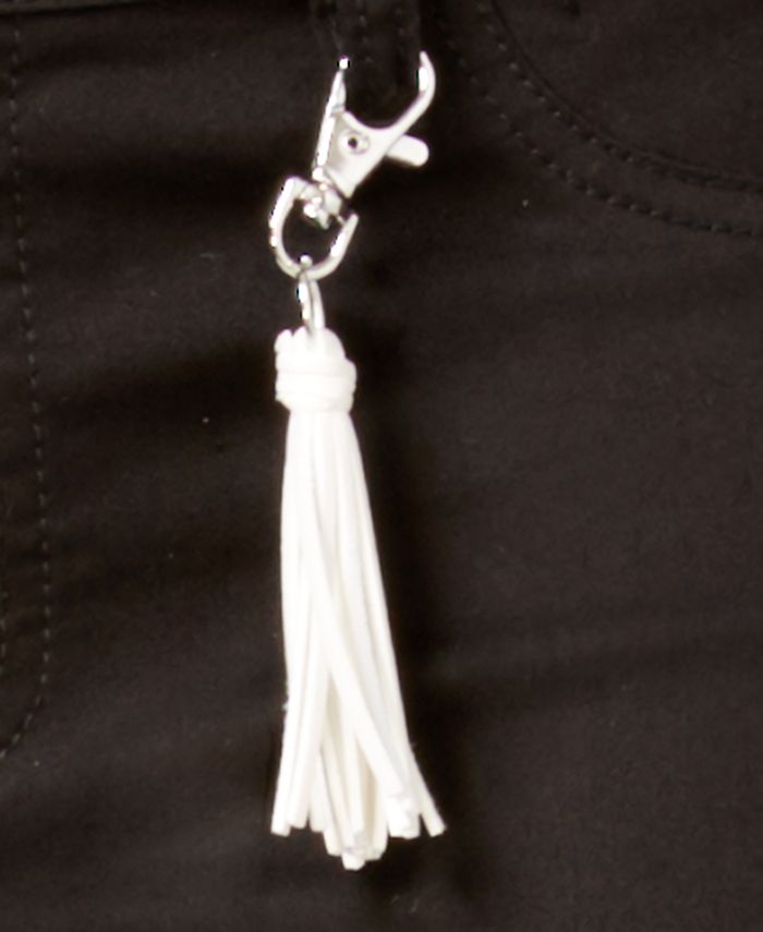 Tinseltown Juniors' Moto Skinny Jeans with Keychain - Macy's