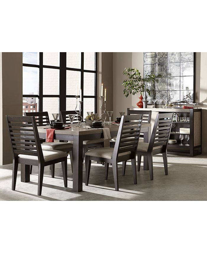 Furniture Lexington Slat Back Side Chair - Macy's