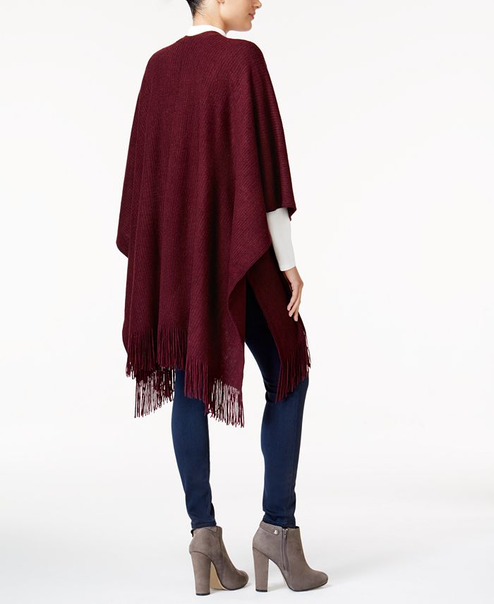 Cejon Fringe Cape - Macy's