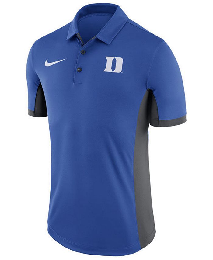 Nike Men's Duke Blue Devils Evergreen Polo - Macy's