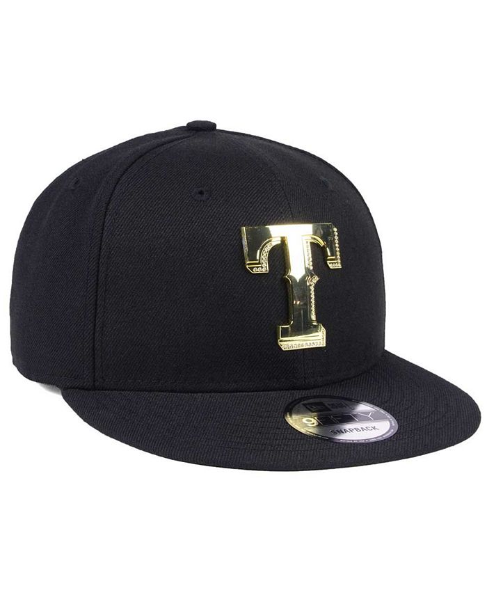 New Era Texas Rangers Gold and Ice 9FIFTY Snapback Cap - Macy's