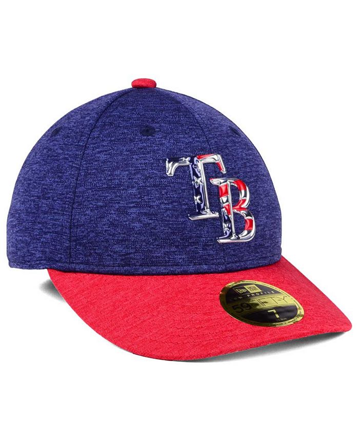 New Era Tampa Bay Rays Low Profile Stars & Stripes 59FIFTY Cap - Macy's