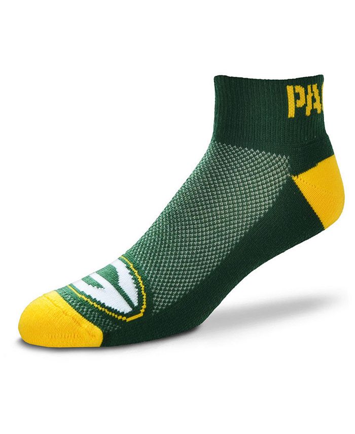 For Bare Feet Green Bay Packers The Cuff Ankle Socks - Macy's