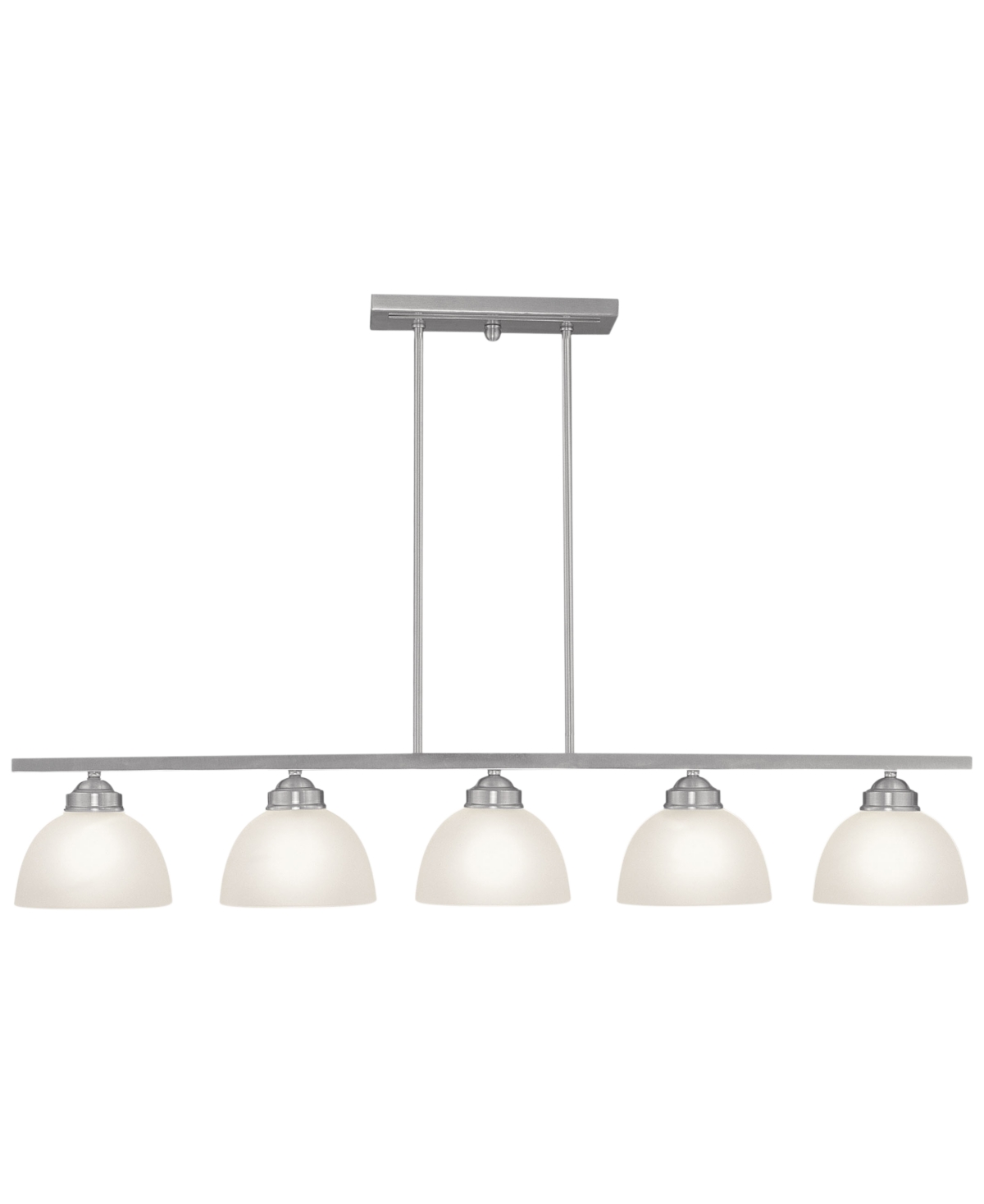 Click here for Livex Somerset Chandelier Light - Brushed Nickel prices