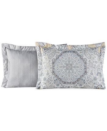 Fairfield Square Collection CLOSEOUT! Hannah Reversible 8-Pc. Queen ...