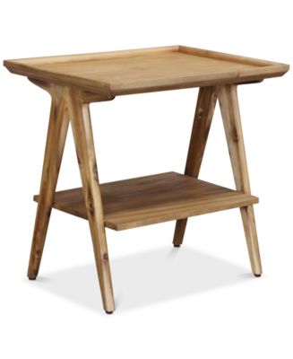StyleCraft Ender Rectangle Chairside Table, Quick Ship - Macy's