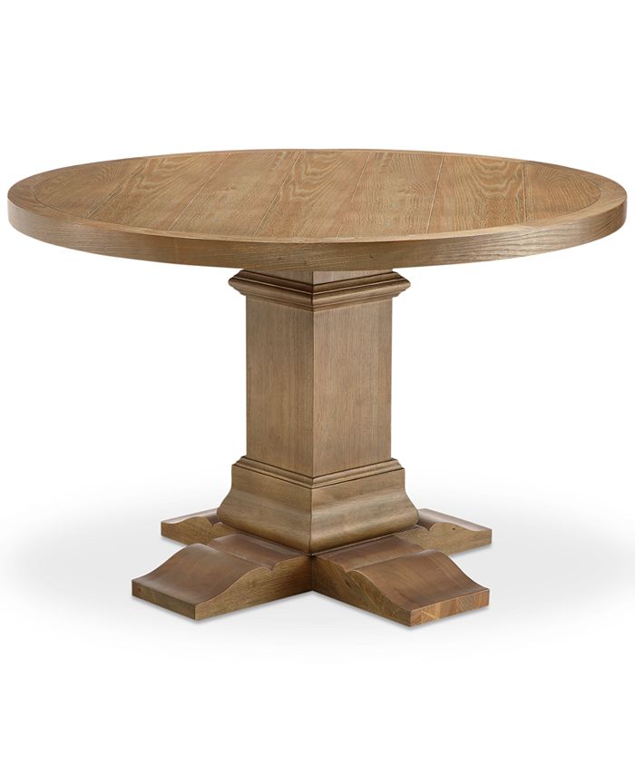 JLA Home Graham Round Dining Table, Quick Ship - Macy's