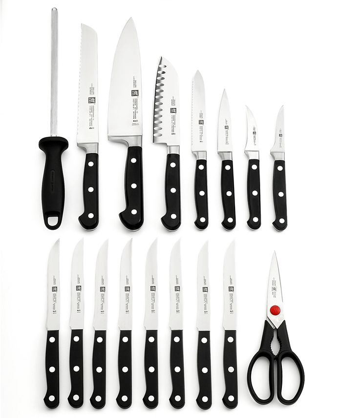 Zwilling J.A. Henckels Professional "S" 18-Piece Cutlery Set - Macy's