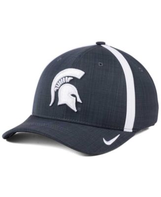 Nike Michigan State Spartans Aerobill Classic Sideline Swoosh Flex Cap ...
