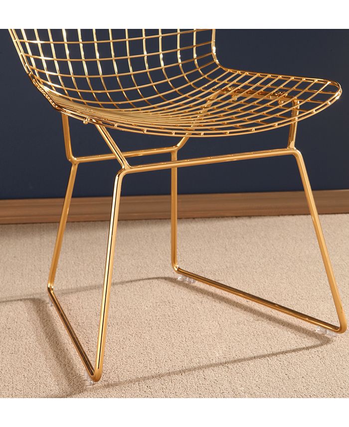 Abbyson Living Alessa Iron Dining Chair, Quick Ship - Macy's