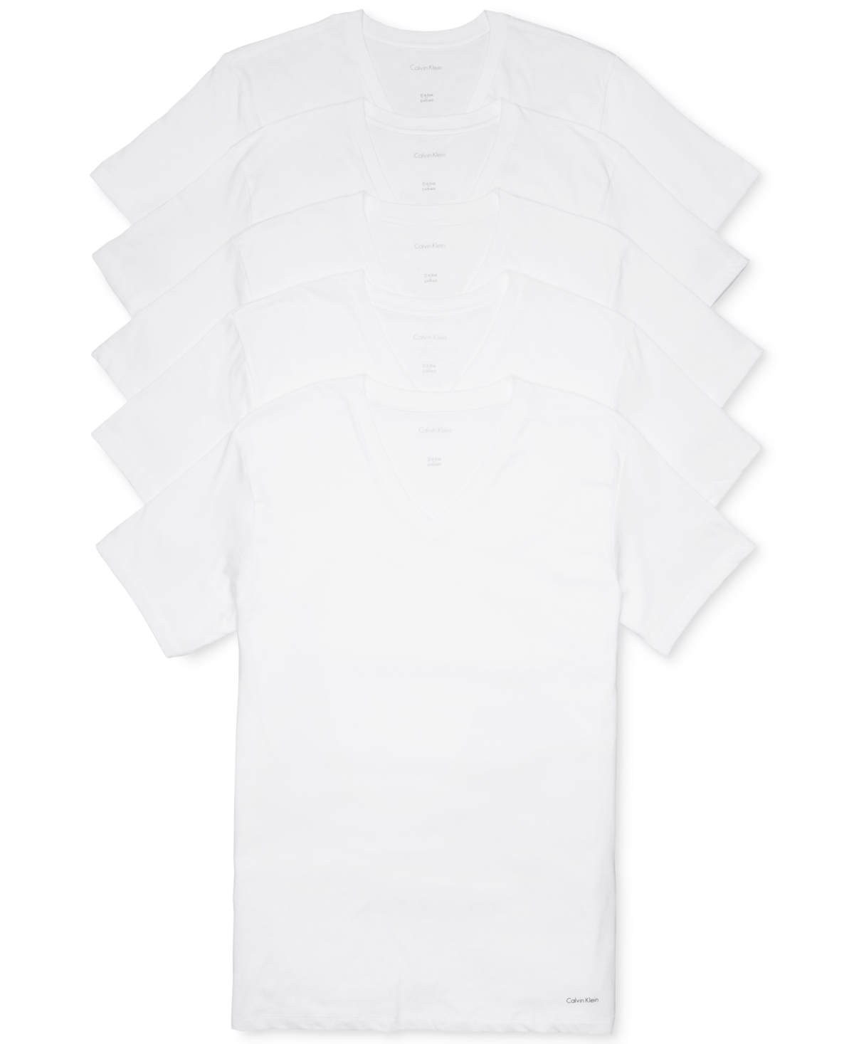 Click here for Calvin Klein Mens 5-Pack Cotton Classics V-Neck Un... prices