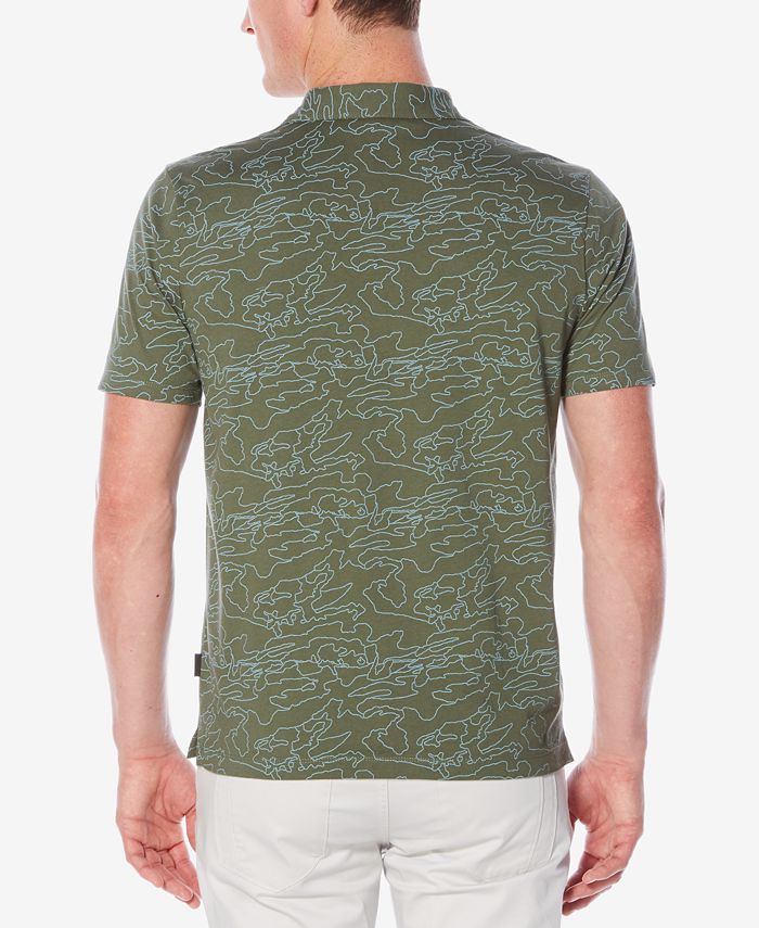 Perry Ellis Men's Print Polo - Macy's
