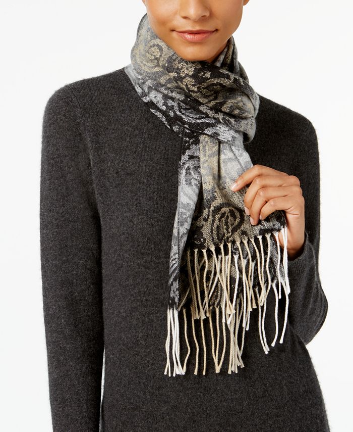 Cejon Ombre Paisley Woven Scarf - Macy's