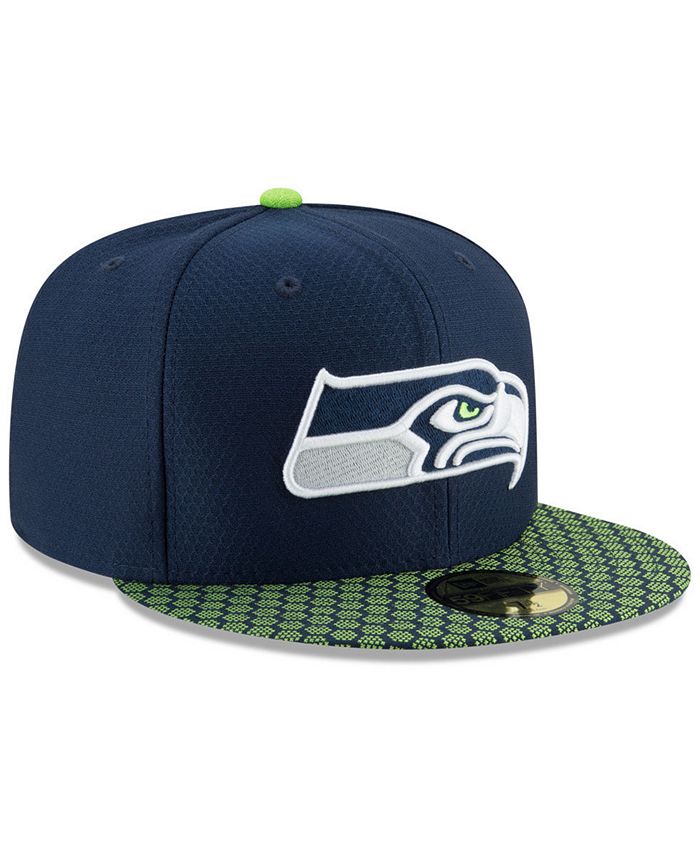 New Era Boys' Seattle Seahawks Sideline 59FIFTY Fitted Cap - Macy's