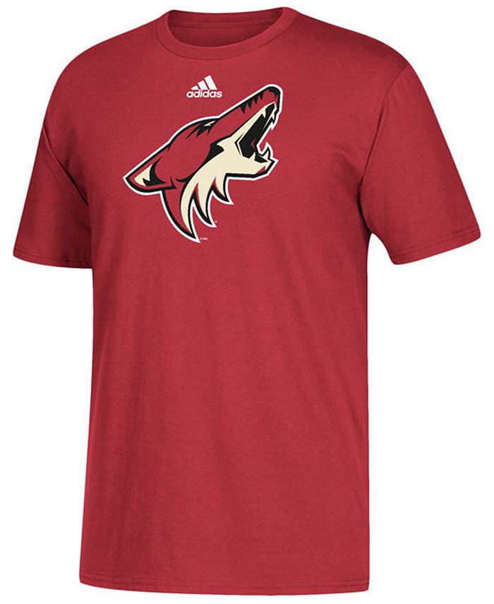adidas Men's Arizona Coyotes Primary Go To T-Shirt - Macy's