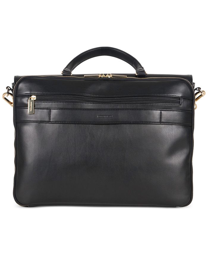 Kenneth Cole Reaction Bag-Two-Differ Faux-Leather Double Compartment ...