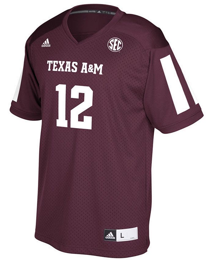 Nike Men's #12 Texas A&M Aggies Replica Football Jersey - Macy's