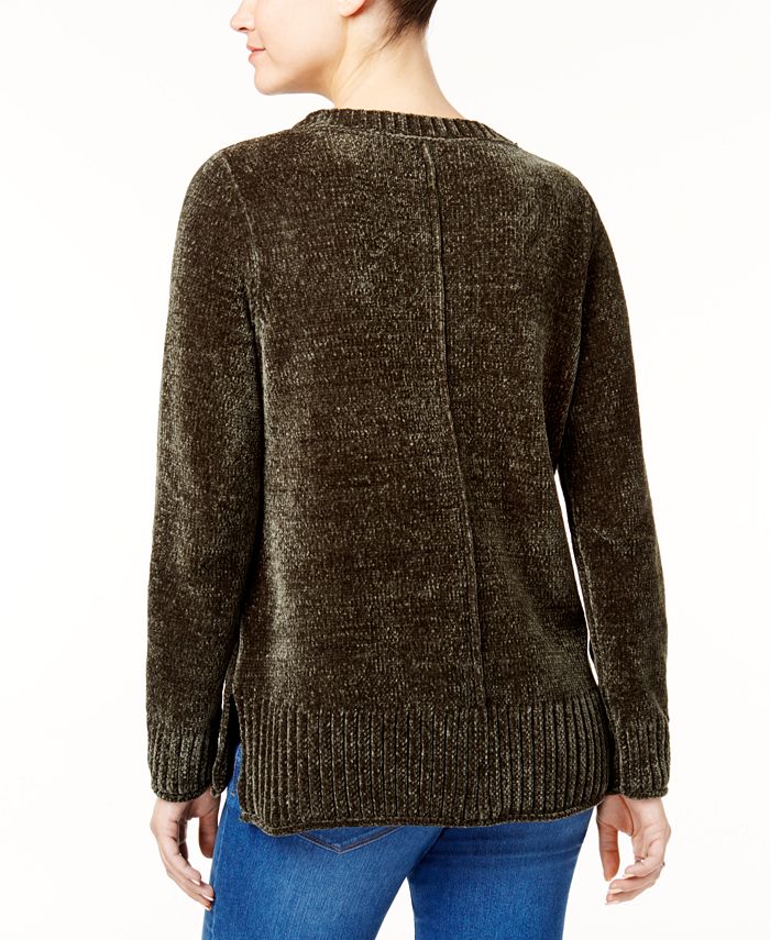 Style & Co Petite Chenille Sweater, Created for Macy's - Macy's